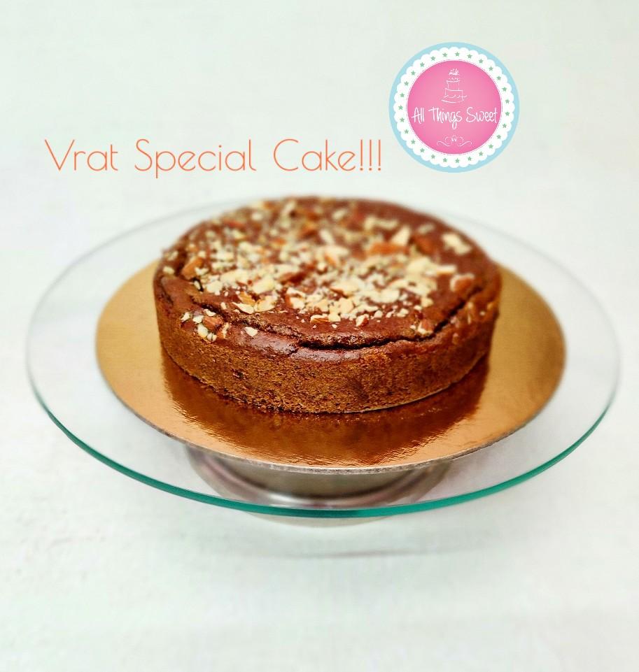 Buckwheat {Kuttu Atta) Vrat Cake - All Things Sweet