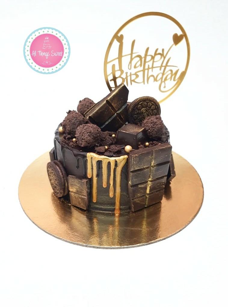 Chocolate Overload Cake - All Things Sweet